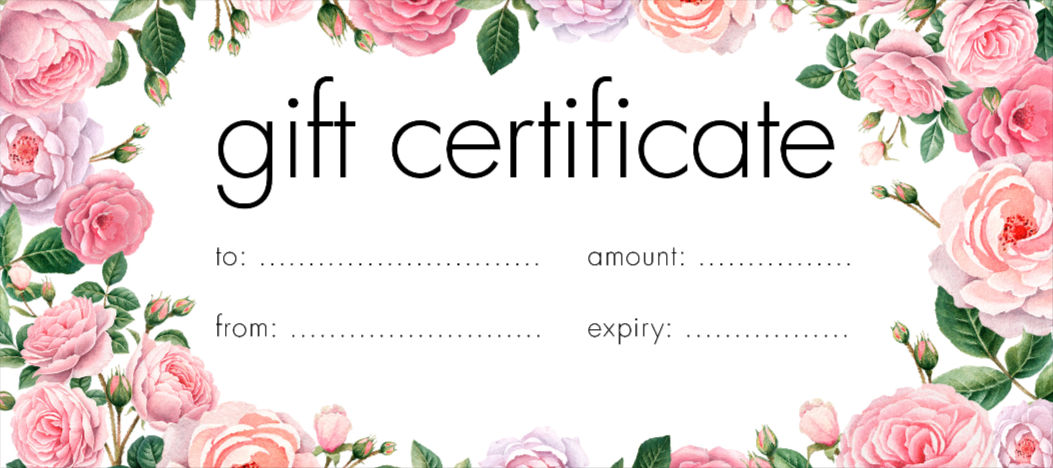 Free Gift Certificates Templates Design Your Gift Certificates From 