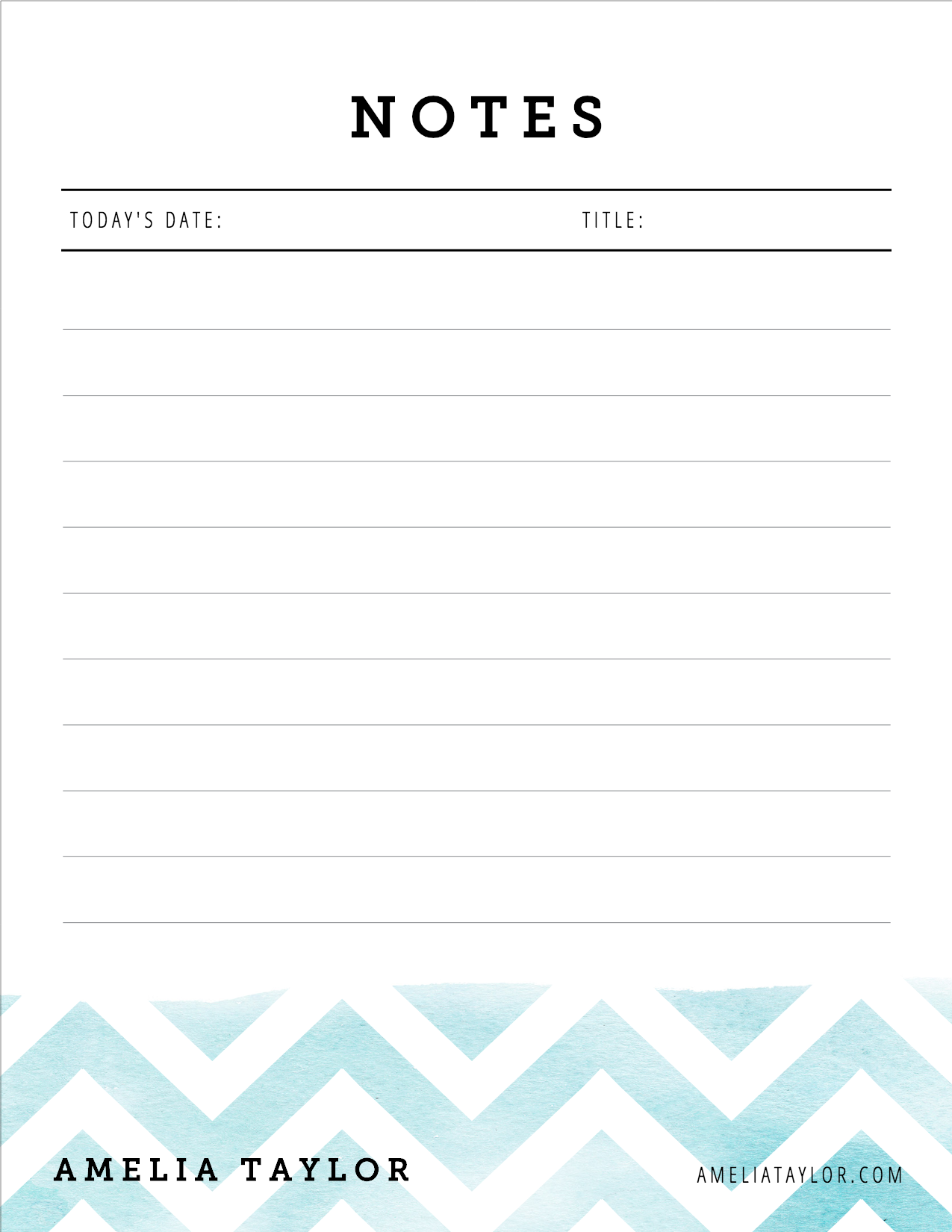 Free Online Printable Notepad Printable Templates