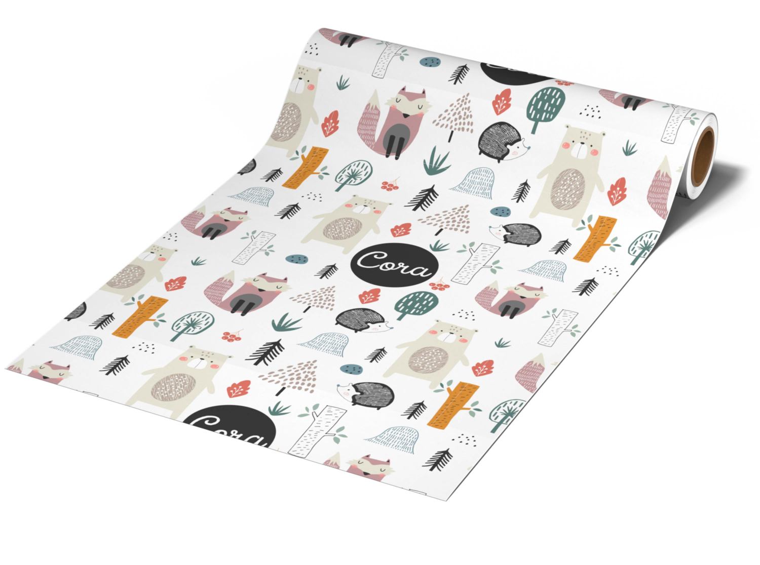 Custom Printed Wrapping Paper - Kraft Rolls