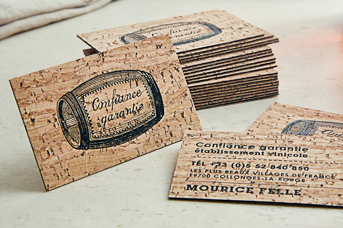 Cork Business Cards | Jukebox Print