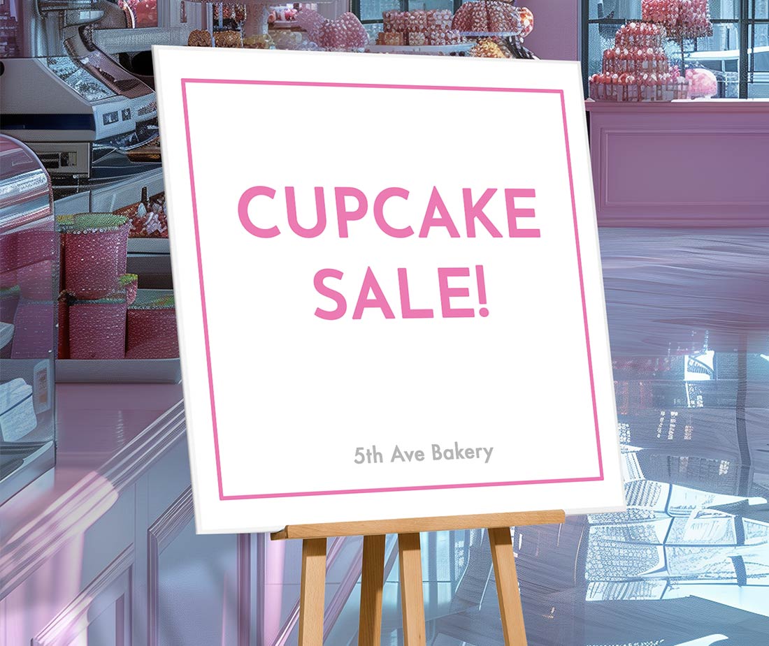 Foam Board Signs - Quick turnaround