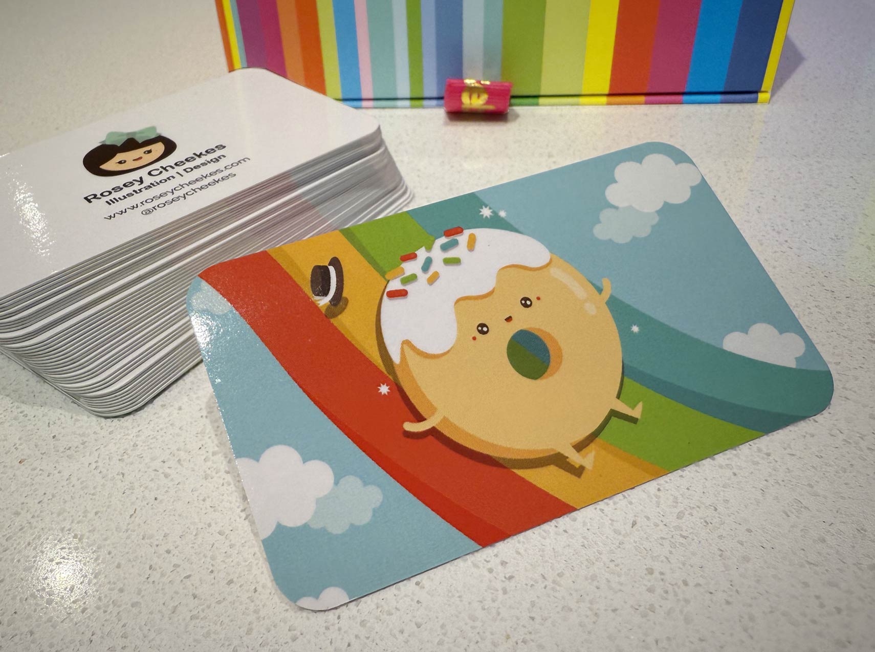 Rounded Business Cards - Premium Quality - Free Shipping