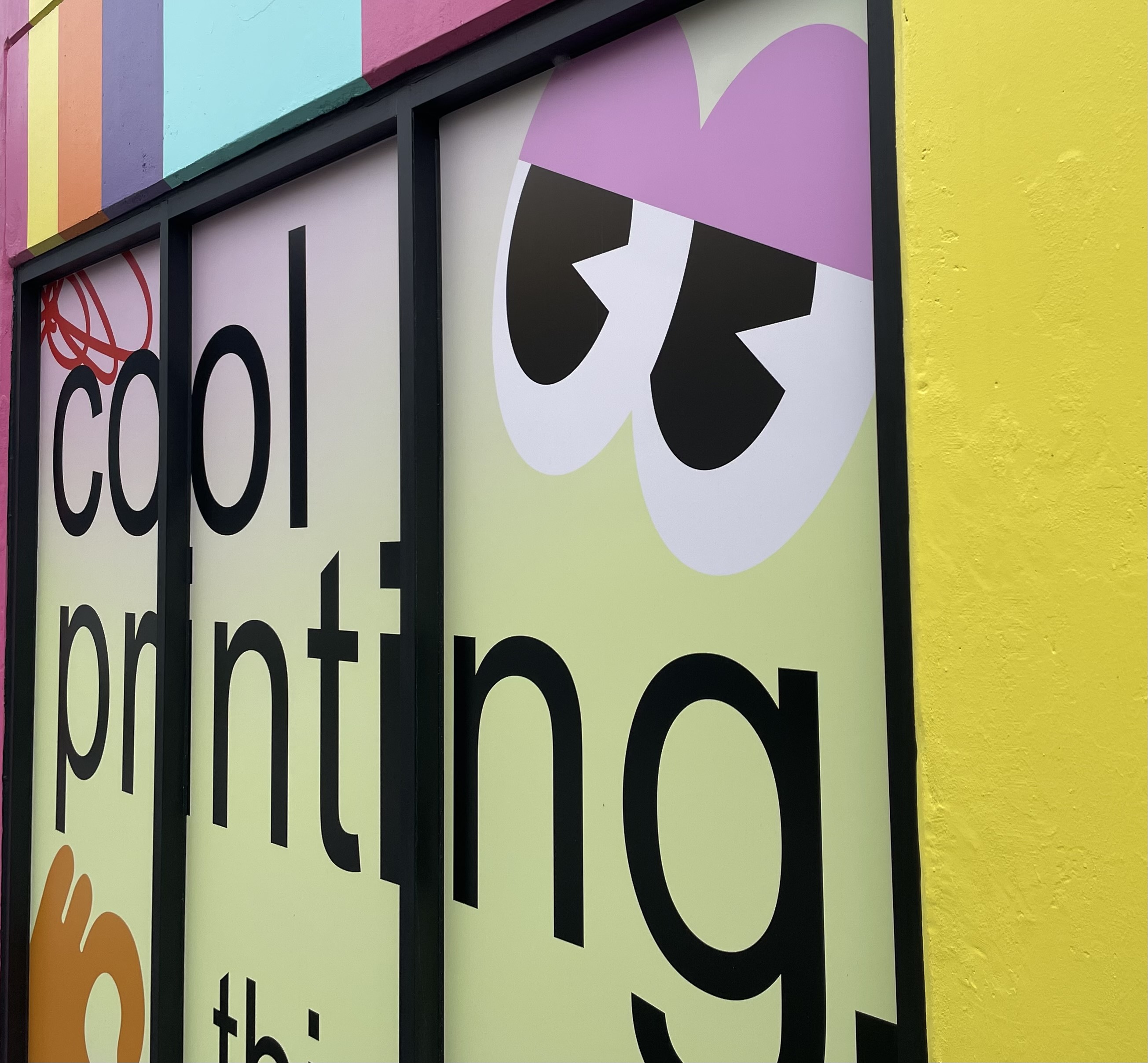 Perforated Window Vinyl - Design and print online