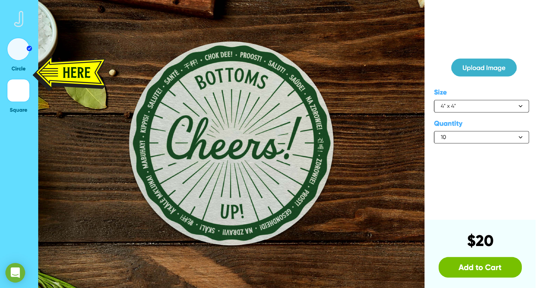 6 Steps To Creating Custom Coasters Online