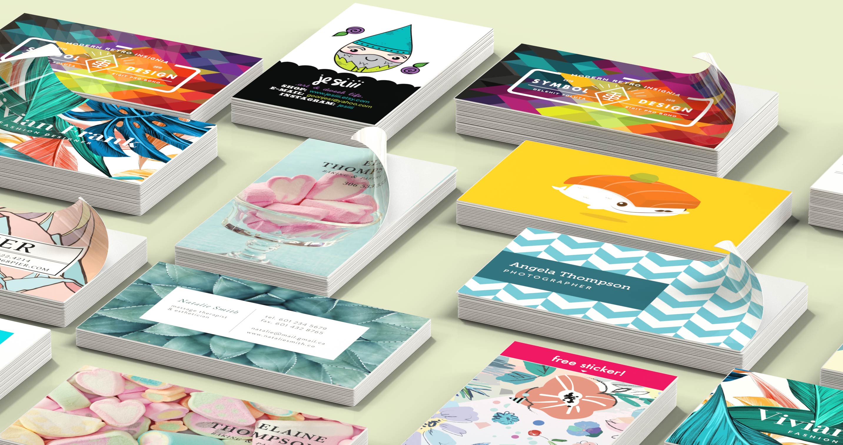 Business As Usual? Not With Our Sticker Business Cards